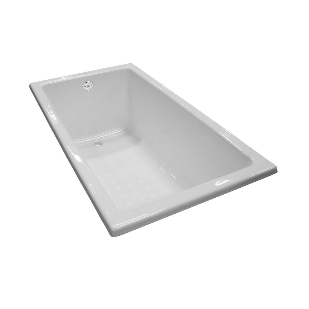 TOTO FBY1550P#01 Drop-In Cast Iron Tub Cotton